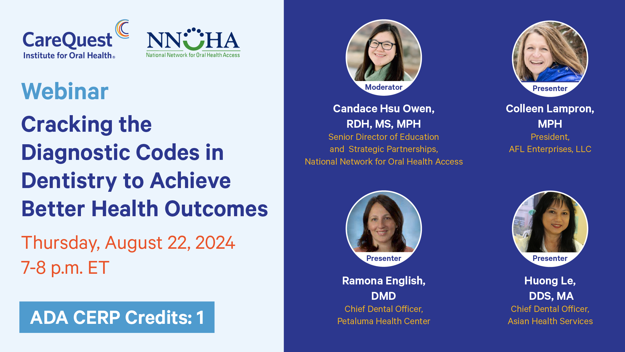 Cracking the Diagnostic Codes in Dentistry to Achieve Better Health Outcomes | CareQuest ...